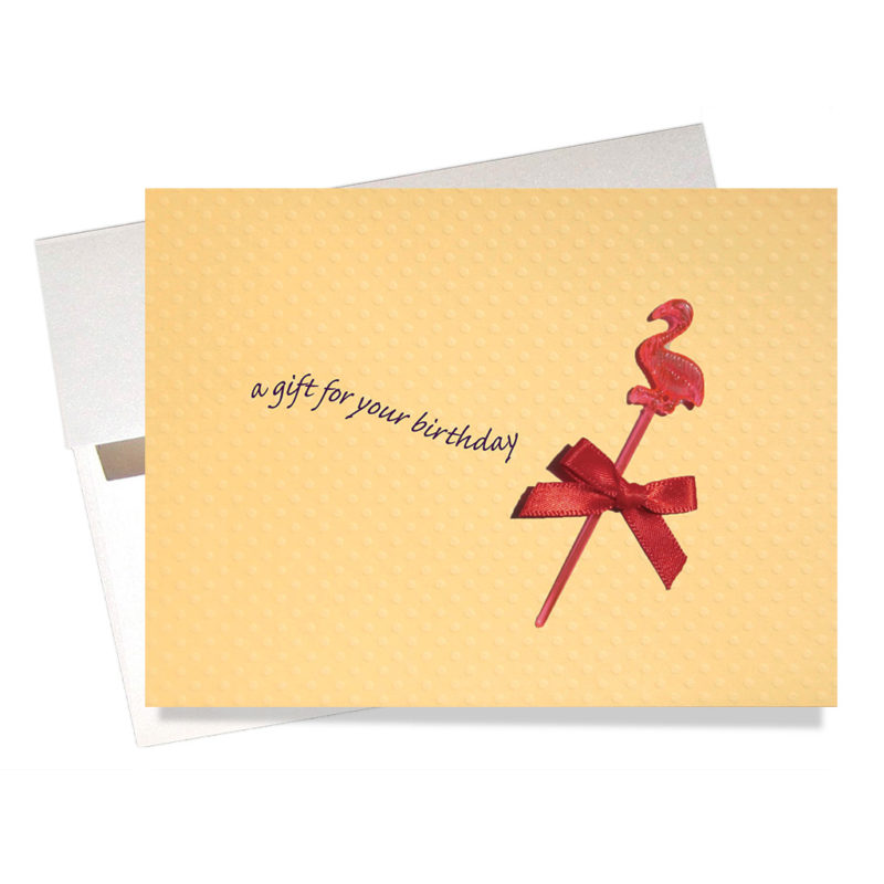 "Do-it-Yourself Singing Balloon-a-Gram" Birthday Card - Tickle Cards