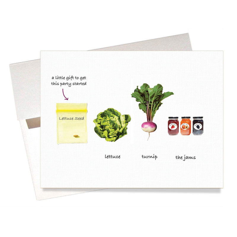 "Lettuce Turnip the Jams" Birthday Card - Tickle Cards