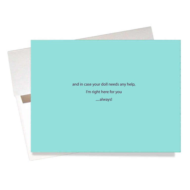 "Guatemalan Worry Doll" Friendship Card - Tickle Cards