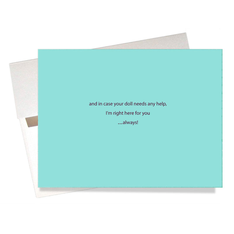 "Guatemalan Worry Doll" Friendship Card - Tickle Cards