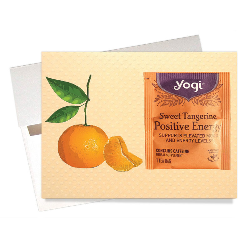 "Positive Energy Tea" Friendship Card - Tickle Cards