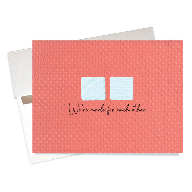 "We're Made for Each Other" Affection or Anniversary Card - Tickle Cards